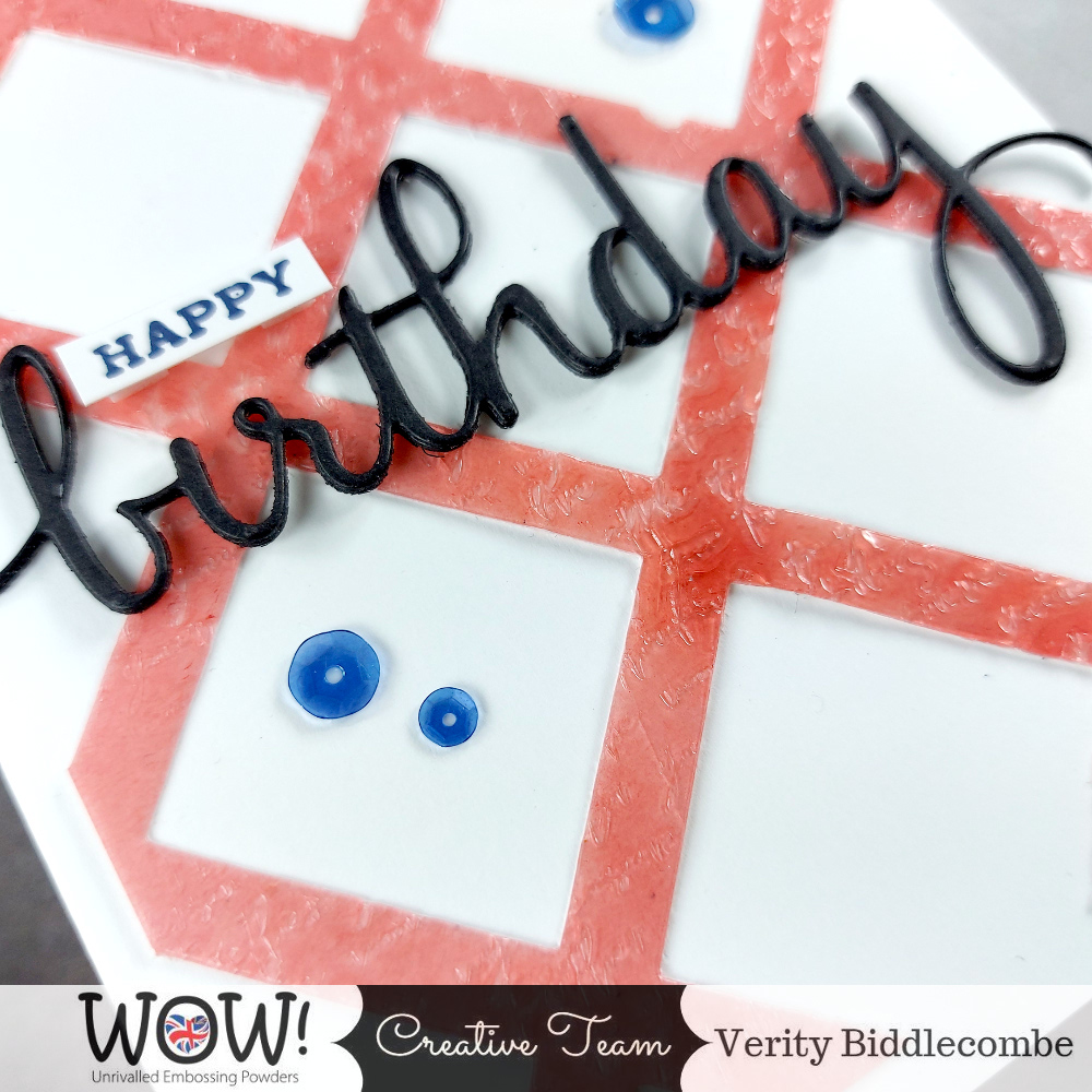 Impression heat embossing with stamps