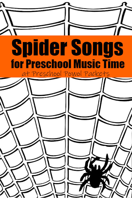 Spider Songs for Preschool Music & Active Movement | Preschool Powol ...