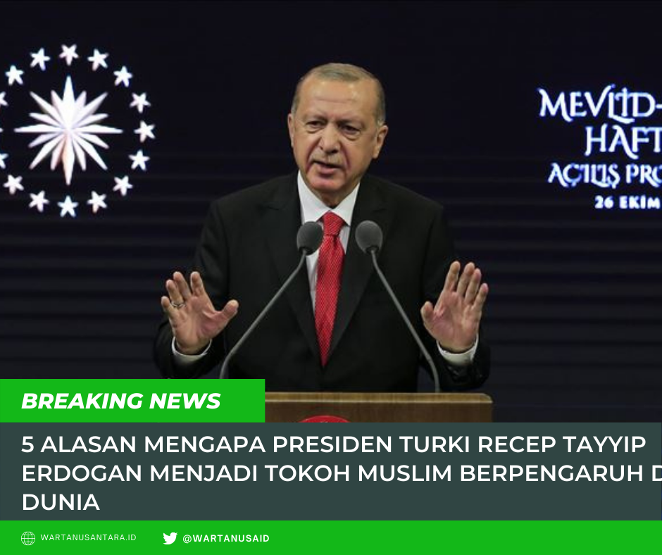5 Alasan Mengapa Presiden Turki Recep Tayyip Erdogan Menjadi Tokoh ...
