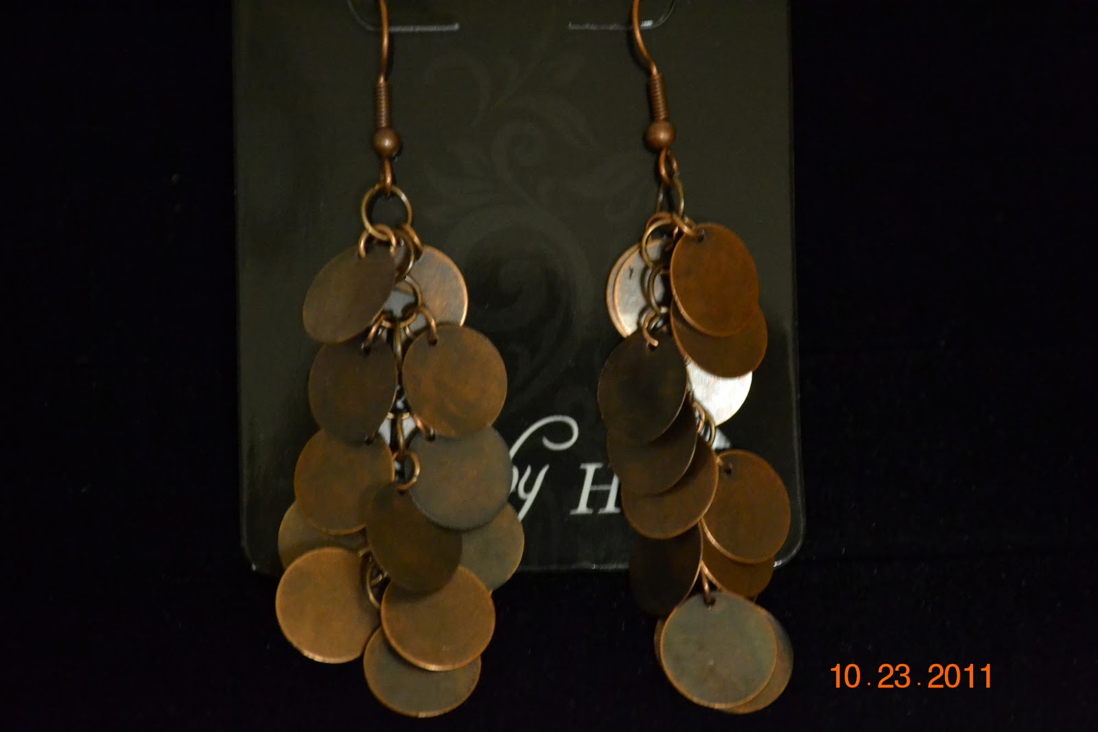 Amy Off the Hook: Coin Dangle Earrings