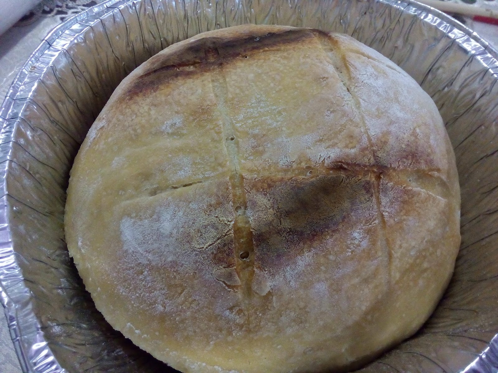 SurayaMSyed: Crusty Rusty Bread