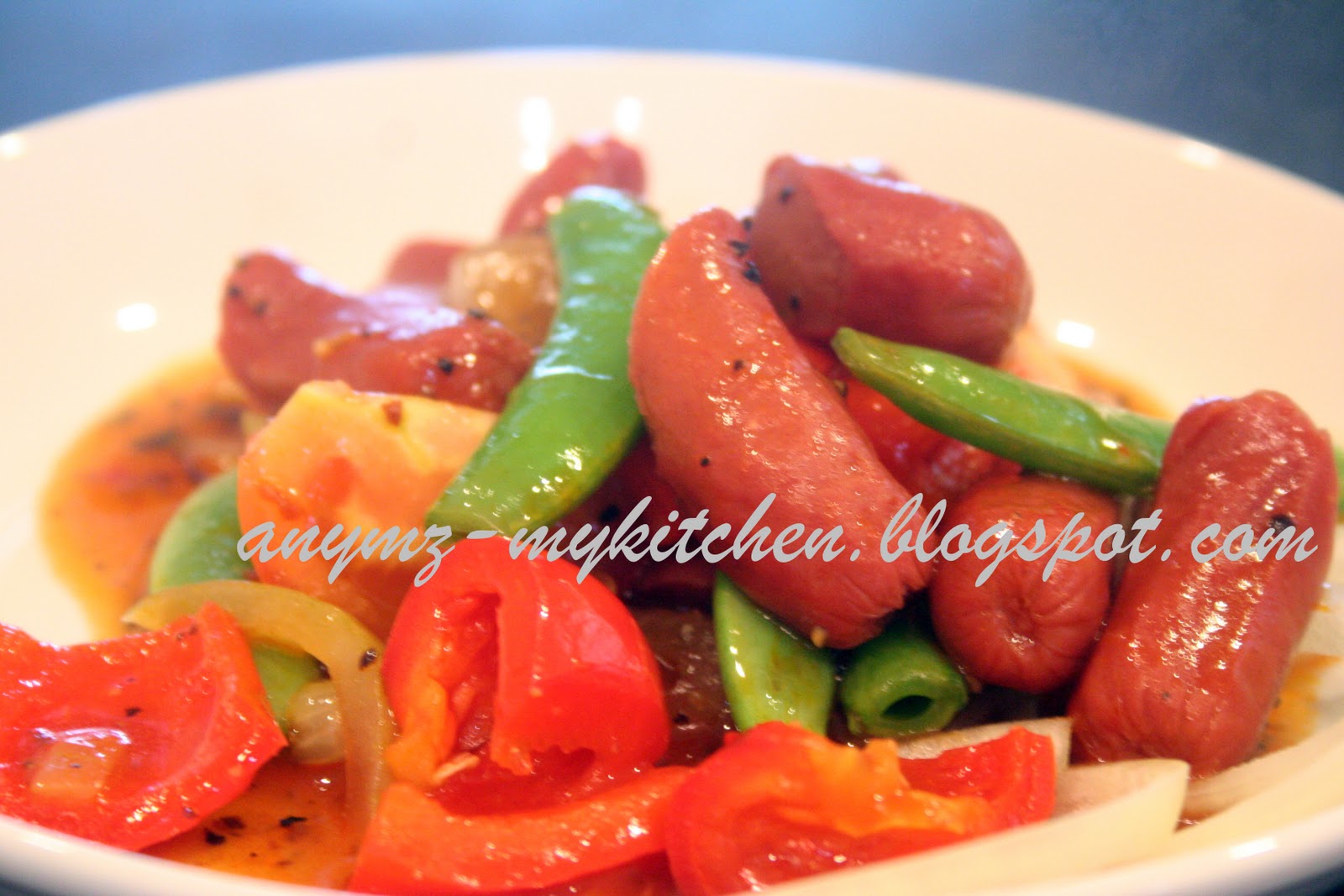 My Kitchen: Sosej Sos Cili Thai