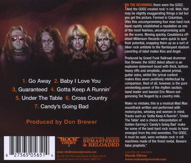 Classic Rock Covers Database: The Godz - The Godz (1978)