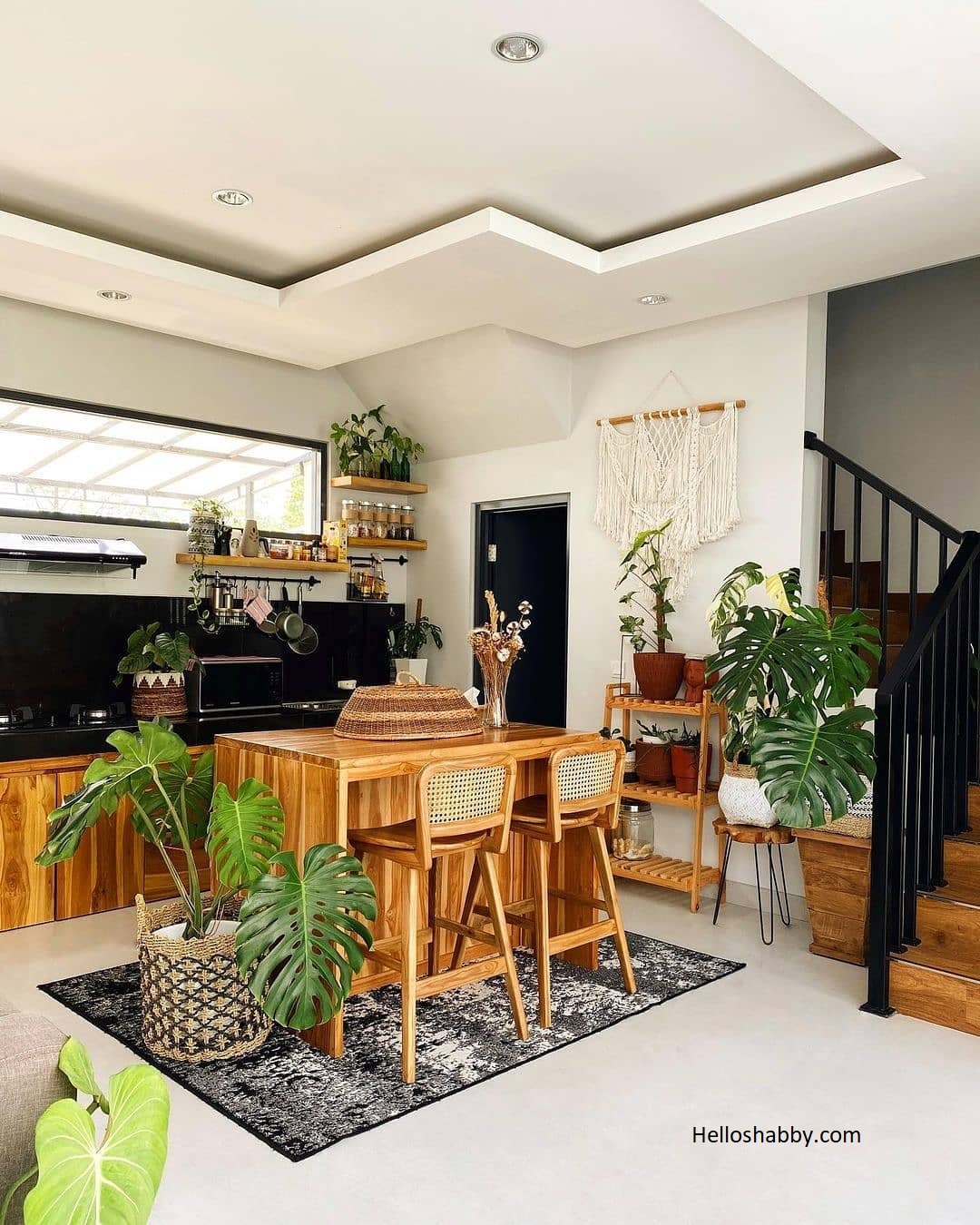 6 Kitchen designs with plant ideas ~ HelloShabby.com : interior and ...