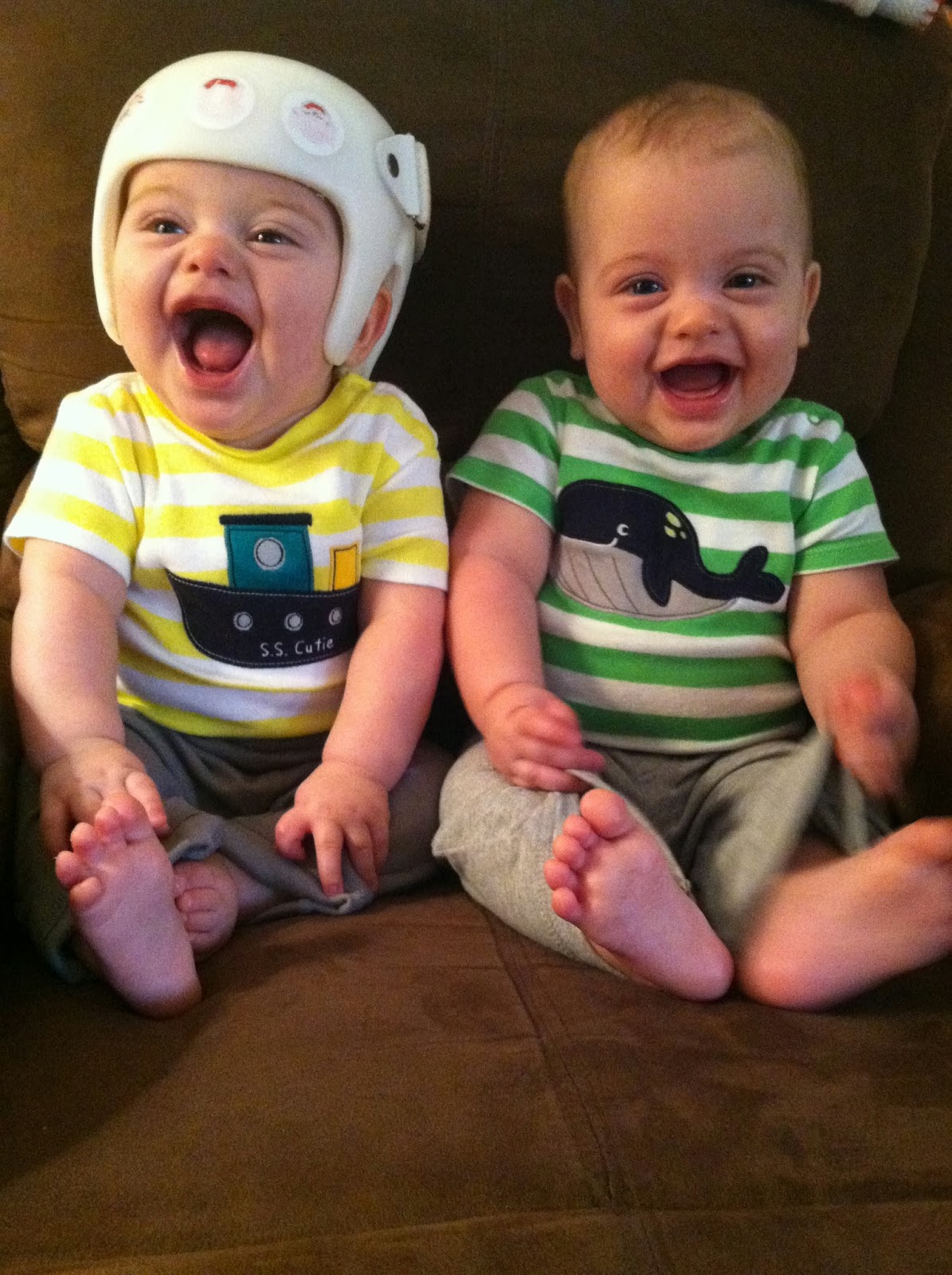 In view of God's mercy: Life With Twins: 8 Months Later