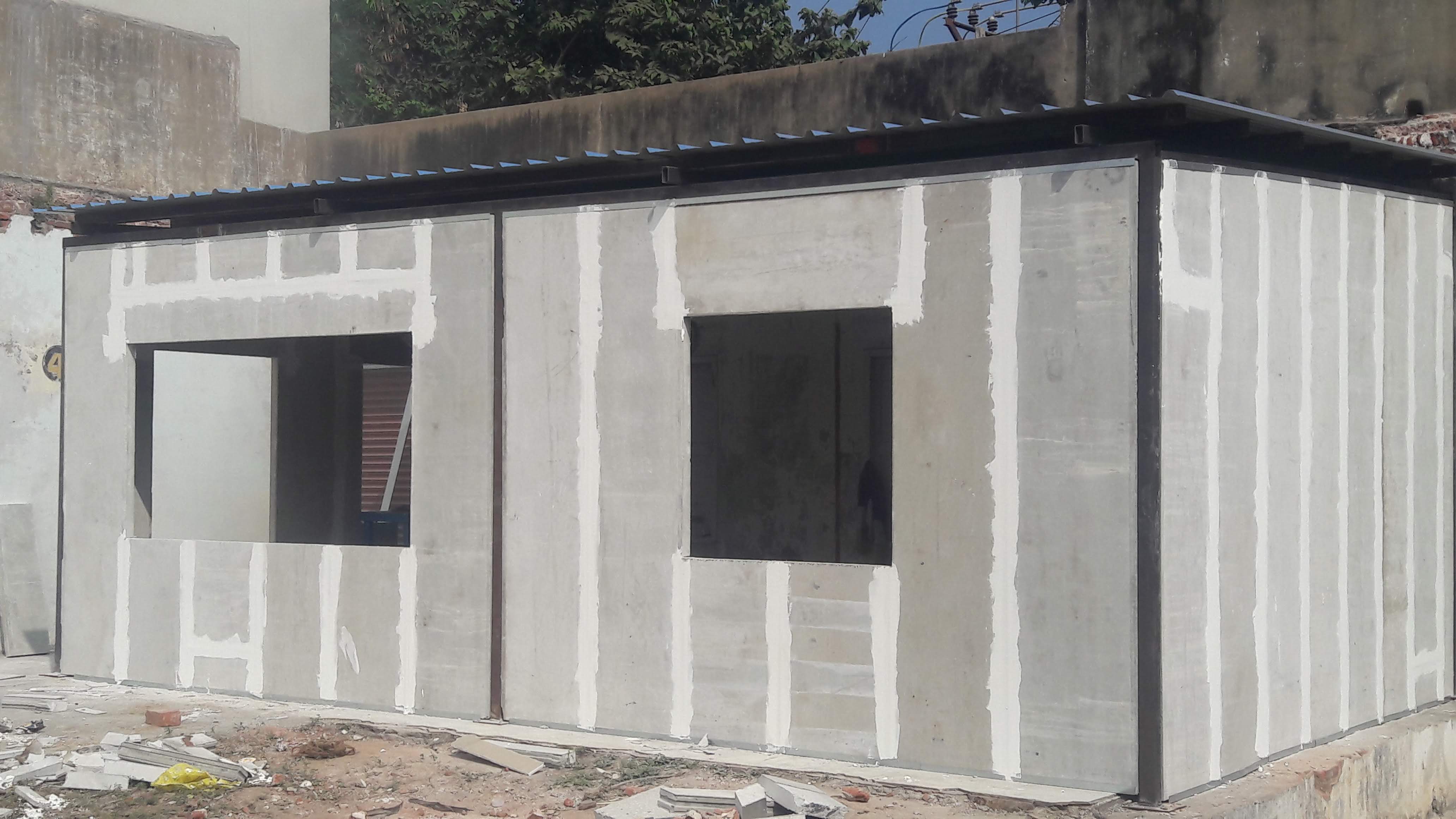 Aeroconpanel: Aerocon panels 75 mm thick