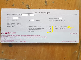 Comprar Certificado Toefl ITP