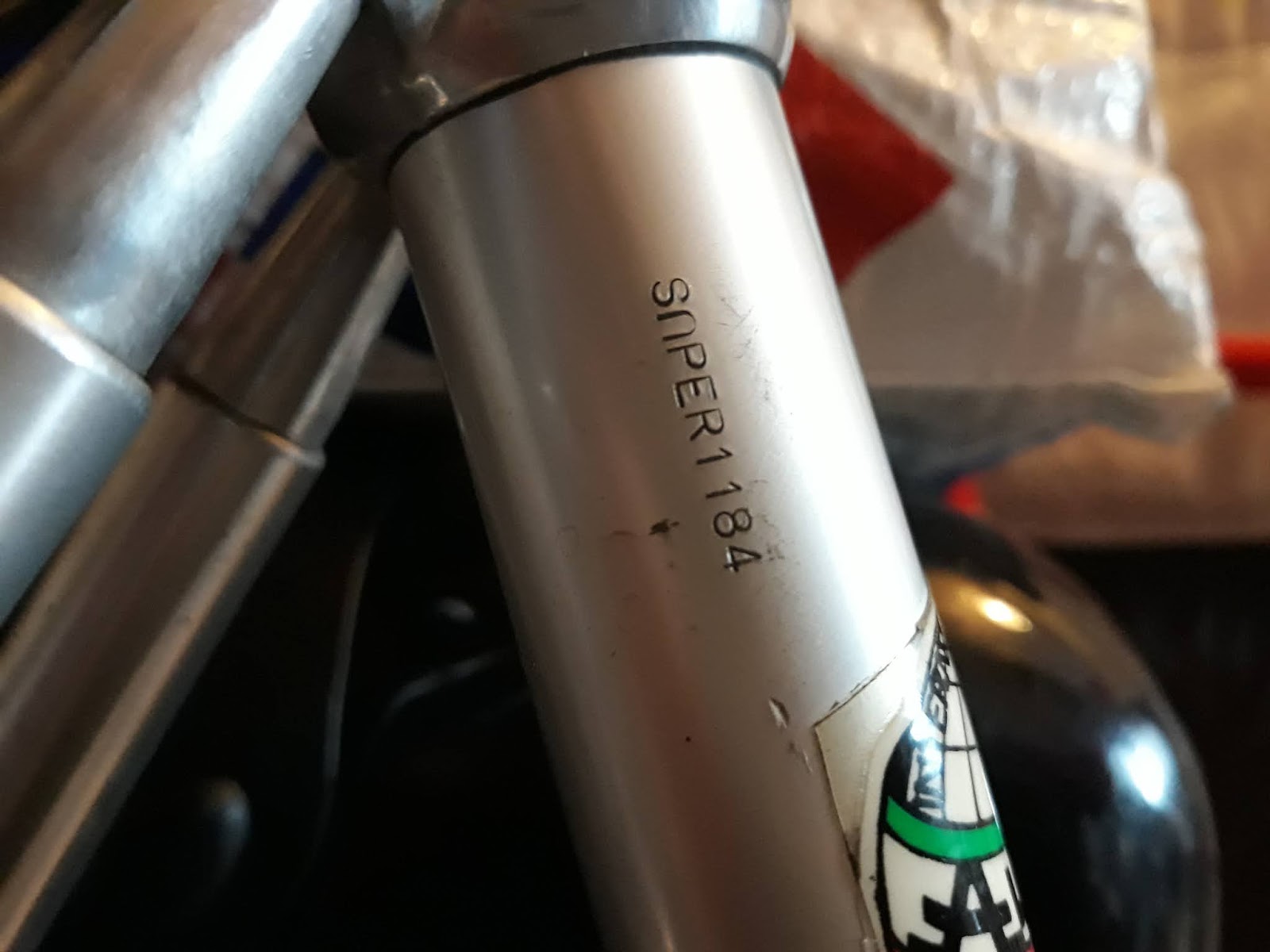 ImagiBike : Roland Liboton's Guerciotti / Alan cyclocross bike