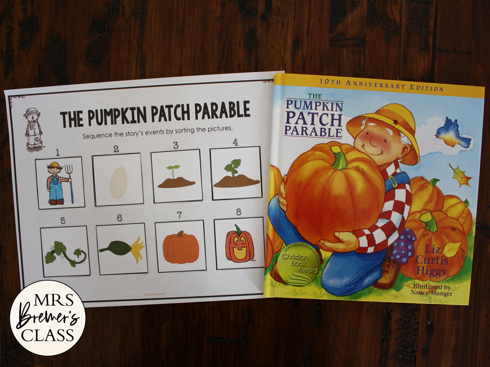 The Pumpkin Patch Parable and Pumpkin Craftivity | Mrs. Bremer's Class