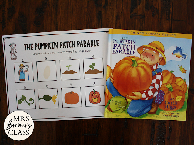 The Pumpkin Patch Parable and Pumpkin Craftivity | Mrs. Bremer's Class