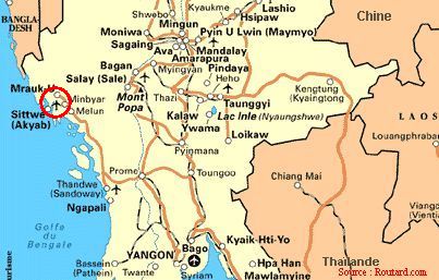 Voyage au Myanmar (Birmanie): Région de Sittwe - Mrauk-U