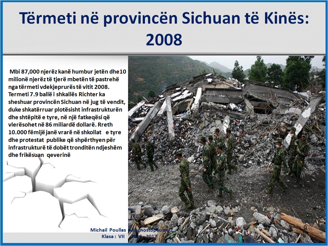 Michail's observatory: Tërmetet më të mëdha në botë ...