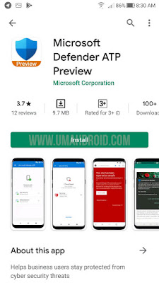 Microsoft Defender for Android Resmi Hadir di Google Play Store - Umahdroid