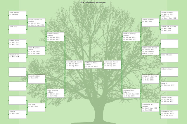 Hamann and Kresse Family Tree