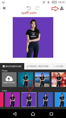 Ubah Warna Background Foto Online