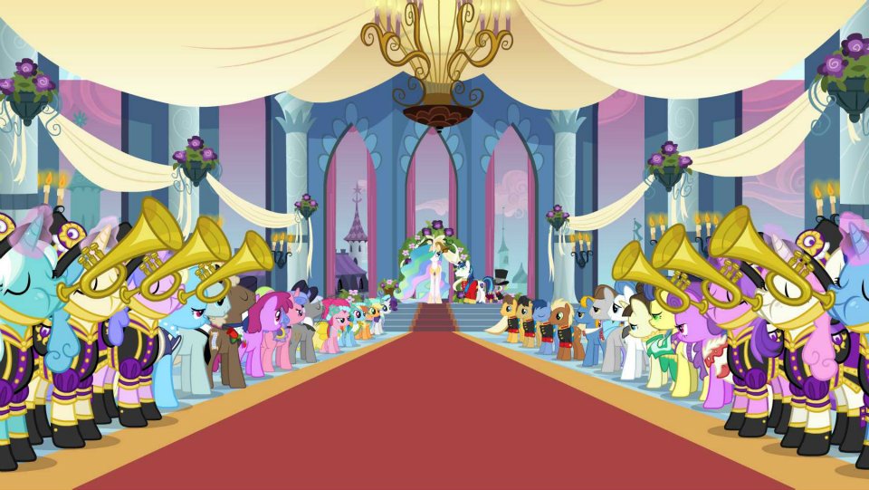 Equestria Daily - MLP Stuff!: Royal Wedding Album on MLP Facebook