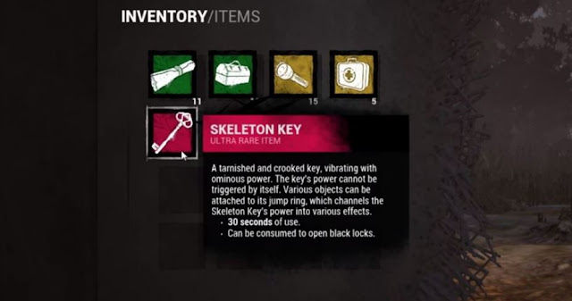 Dead by Daylight: Skeleton Key / Add-ons benefits