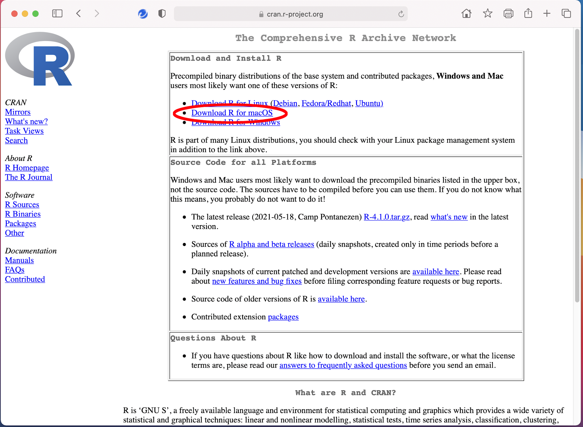 統計ソフト情報: 【統計ソフト】フリー統計ソフト「EZR」のMac環境でのインストール方法および起動方法
