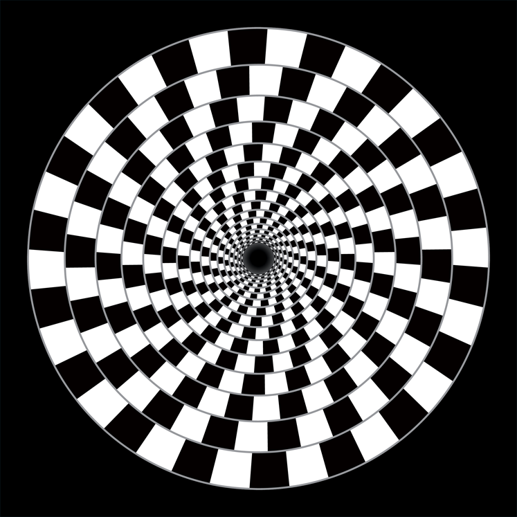 Thomas Whetnall Illustration: op art circles