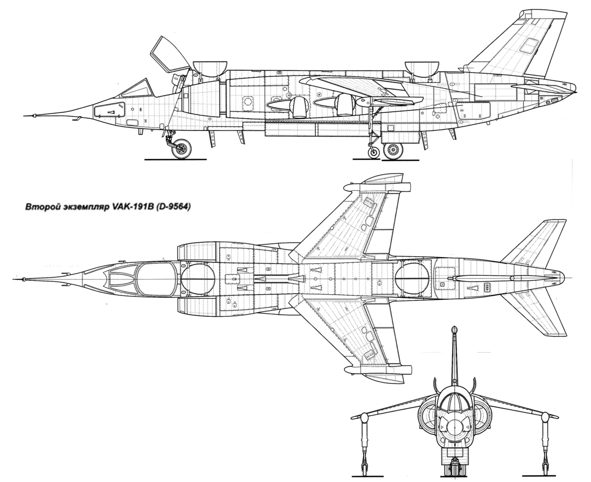 SI VIS PACEM, PARA BELLUM: Il VFW - Fiat Aviazione VAK 191B