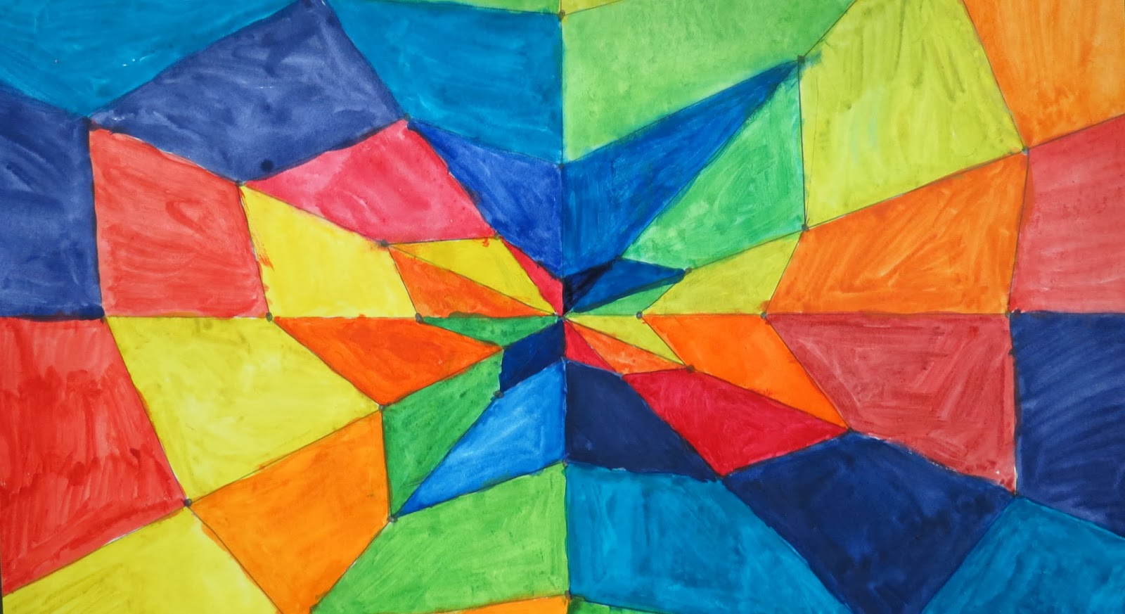 Art Room Blog: 4th grade color wheel