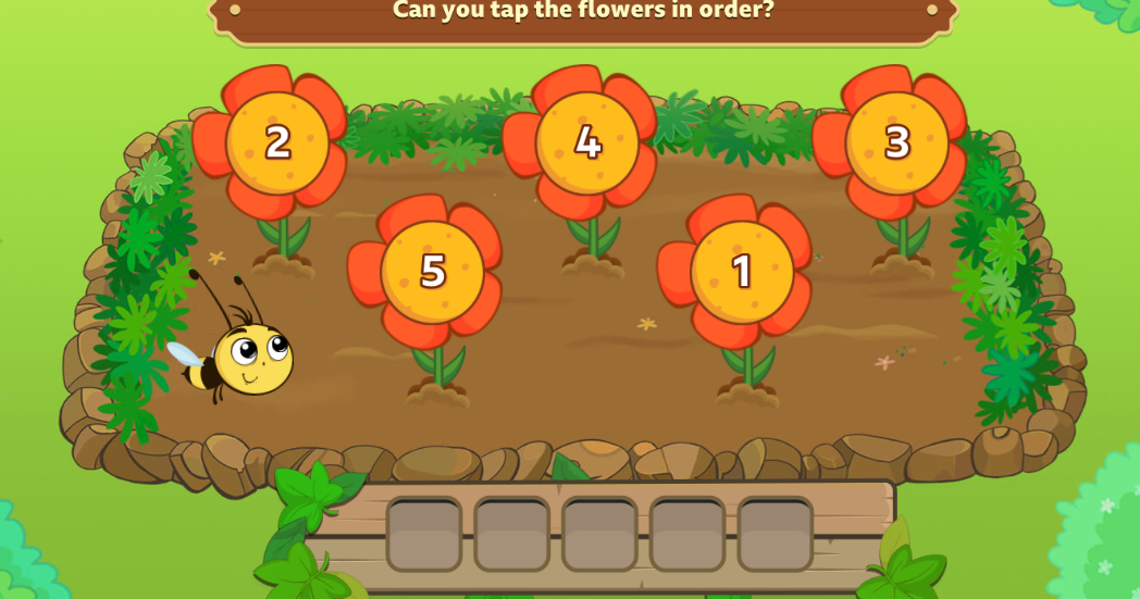 Nursery: Flower Number Ordering!