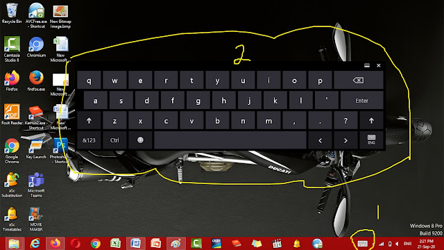 Masterpiece: Cara Menampilkan Keyboad di Layar Laptop (Keyboard on Screen)