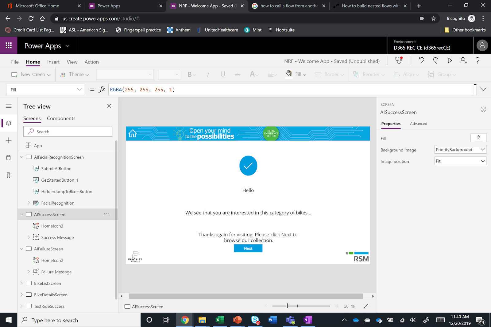 Adventures in PowerApps and Power Automate - Part 3