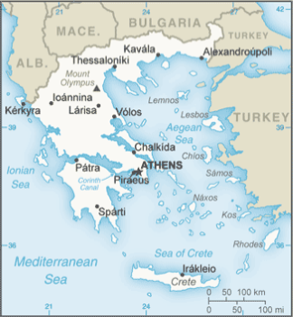 Lectii Geografie clasa a 6-a: Grecia - prezentare fizico-geografica si ...