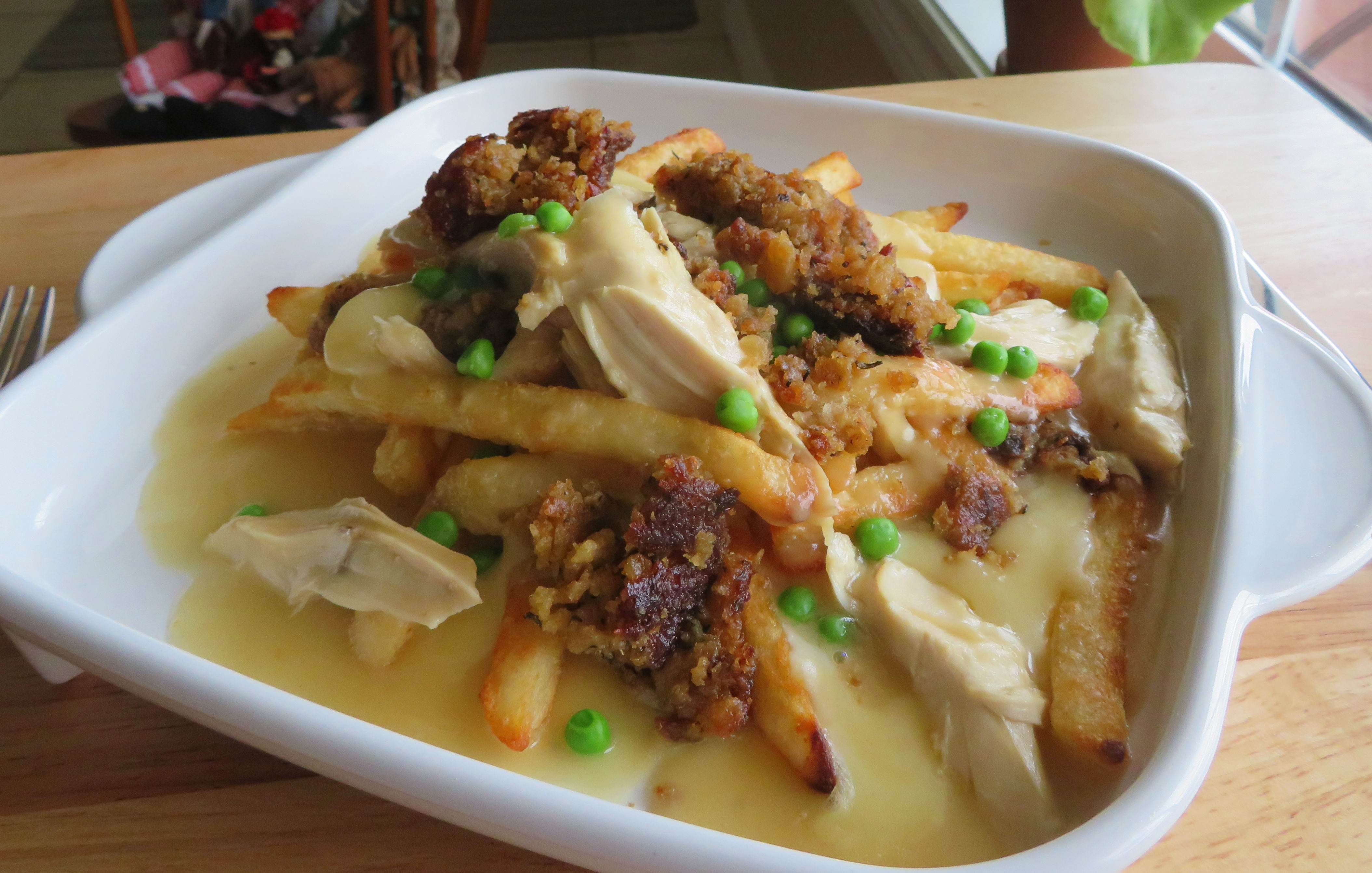 Chicken Dinner Poutine | The English Kitchen