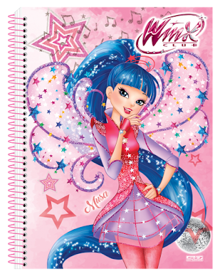 Winx Cosmix notebooks in Brazil - Winx Club All