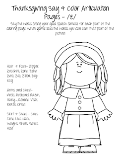 Smashingly Good Speech: Thanksgiving No Prep Articulation is Here!!