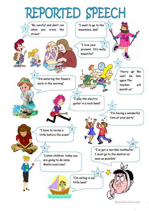 Reported Speech Modal Verbs Reported Speech Modal Verbs