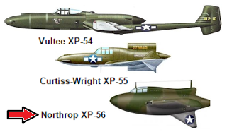 aerosngcanela: Northrop XP-56 Black Bullet