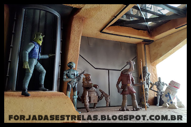 Forja das Estrelas: Star Wars Diorama - Partisan's the Gut