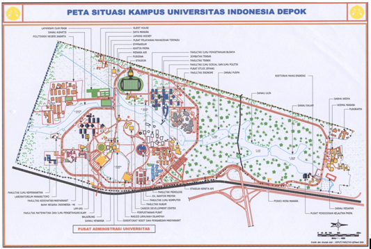 3 Kawasan Kampus Univeritas Indonesia | Arsitektur Unila
