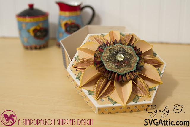 Cyndy G. - Creative Designer For My Scrap Chick: Sunflower Box ~ with ...
