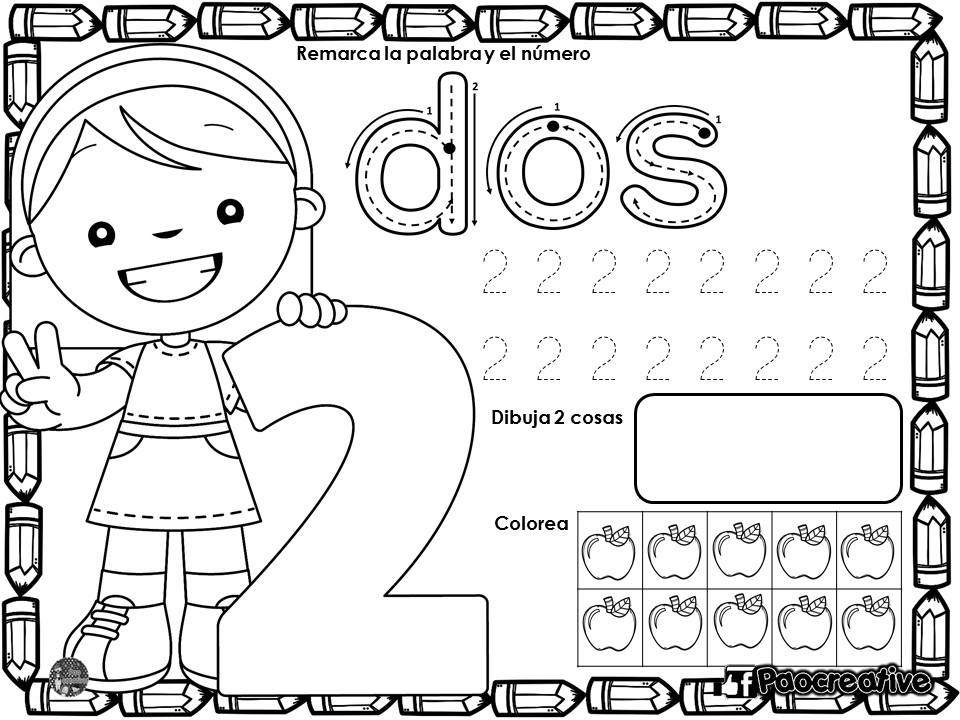 Cuadernos - Aprendemos los Números, Conteo y Trazos | Materiales ...