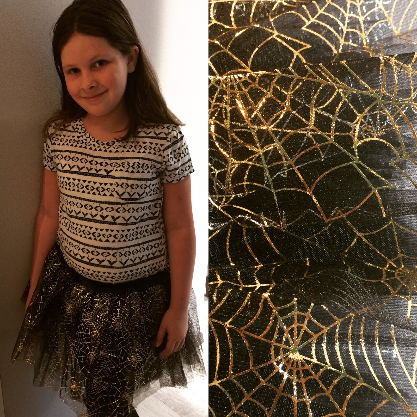 Blooming With Marley Bee: Spooky Spider Web Tutu