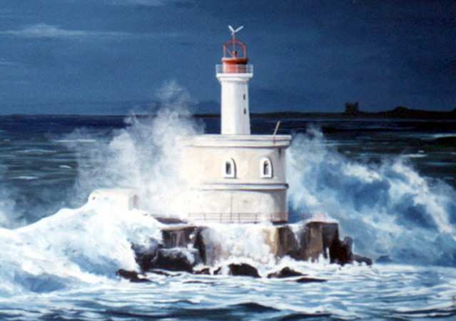 IL GUARDIANO DEL FARO: FOTOGRAFICO - Faro nella tempesta 2