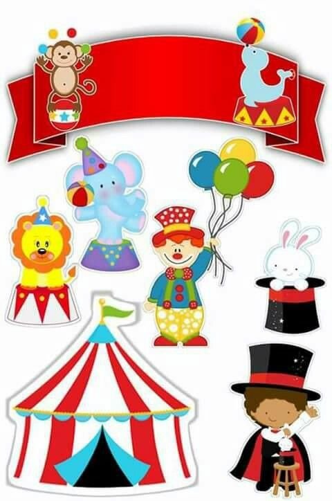 Circus Baby Shower Invitations Printable