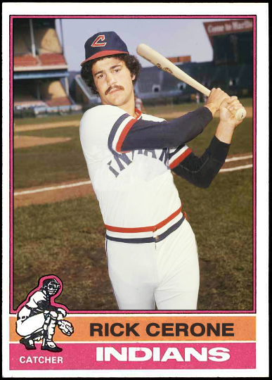 WHEN TOPPS HAD (BASE)BALLS!: NOT REALLY MISSING IN ACTION- 1976 RICK CERONE