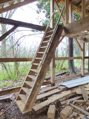 5 Acres & A Dream: Finishing the Ladder to the Hay Loft