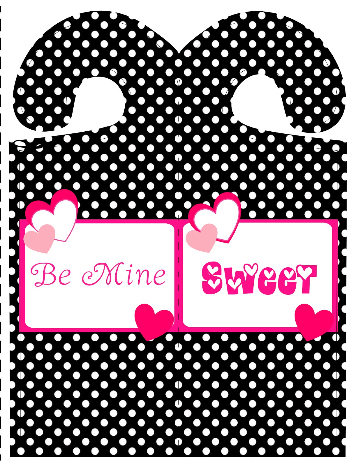 ScrapNteach2: Valentine Door Hanger (free printables)