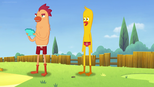 Shirtless Drawn Cartoon Boys & Men: Archibald Strutter & Brock in ...