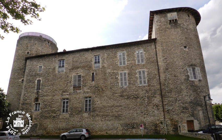 LA FRANCE MEDIEVALE: ANSE (69) - Le château des Tours