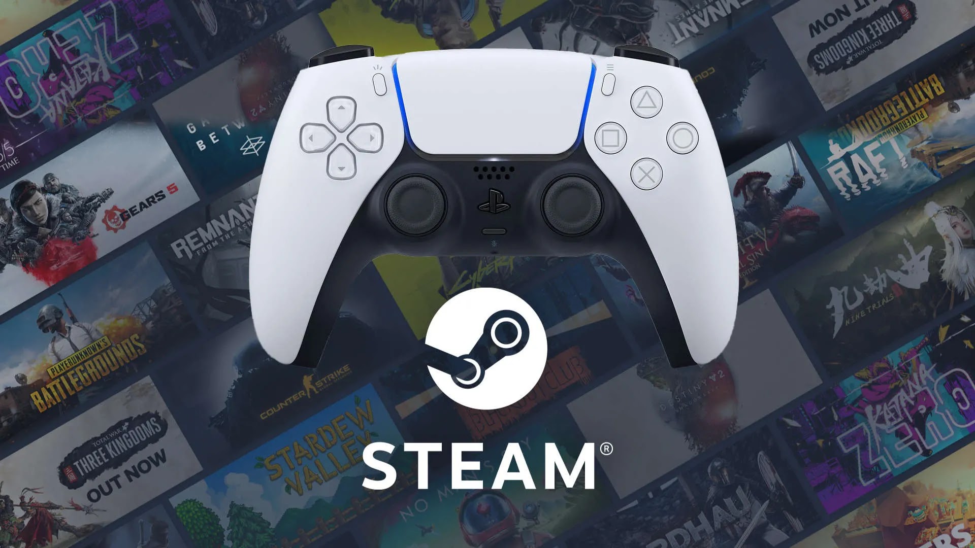 Controle do PS5 funciona agora no Steam com centenas de jogos.