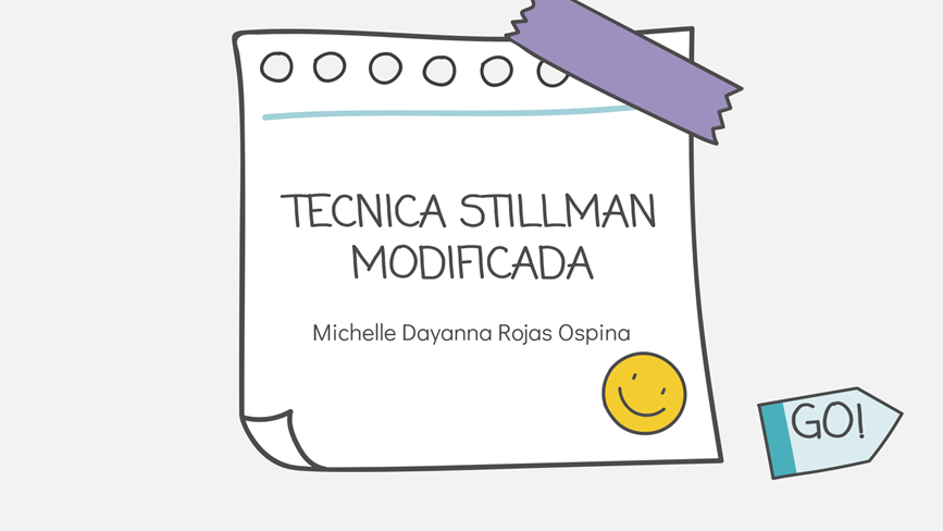 TÉCNICA STILLMAN MODIFICADA