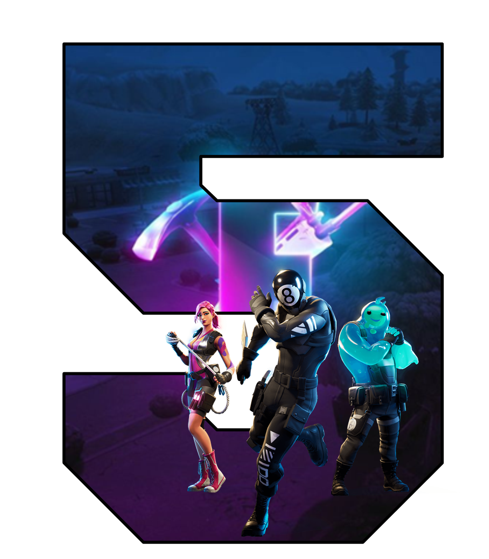 Kits imprimibles gratis : Fortnite Números