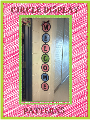 The Bomb-Diggity Classroom: Pattern for Lettering Displays